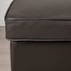 STRANDMON ottoman, Grann/Bomstad dark brown - IKEA