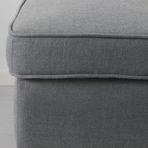 STRANDMON Ottoman, Nordvalla dark gray - IKEA