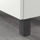 STUBBARP leg, dark gray - IKEA