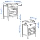 SUNDVIK changing table/chest, white - IKEA