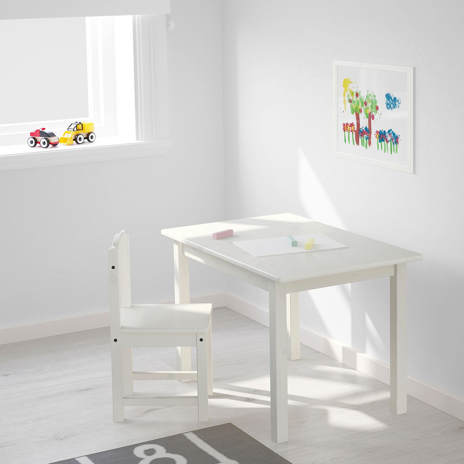 SUNDVIK Children's chair, white - IKEA