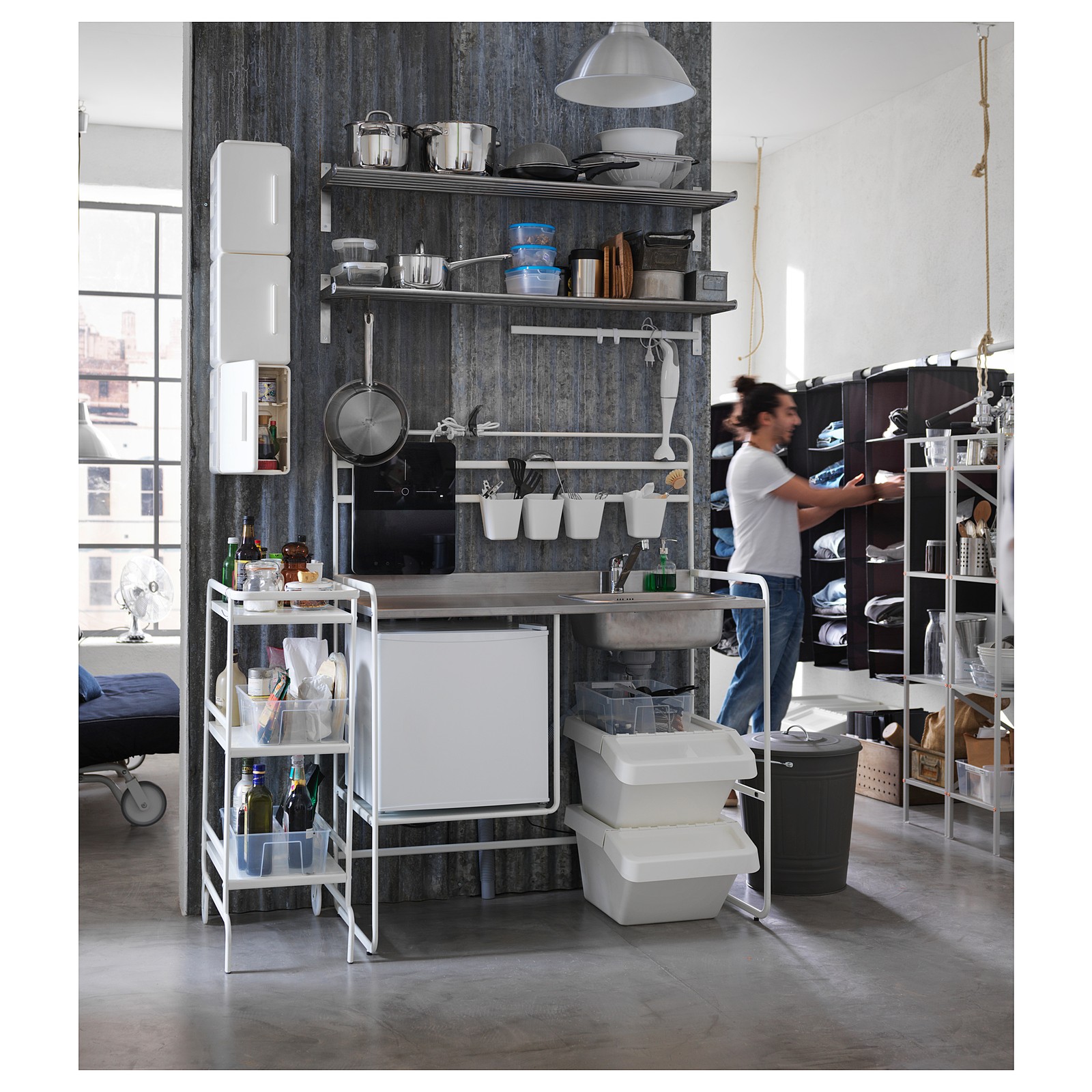 SUNNERSTA Mini-kitchen, Width: 44 1/8" Height: 54 3/4". Order here! - IKEA