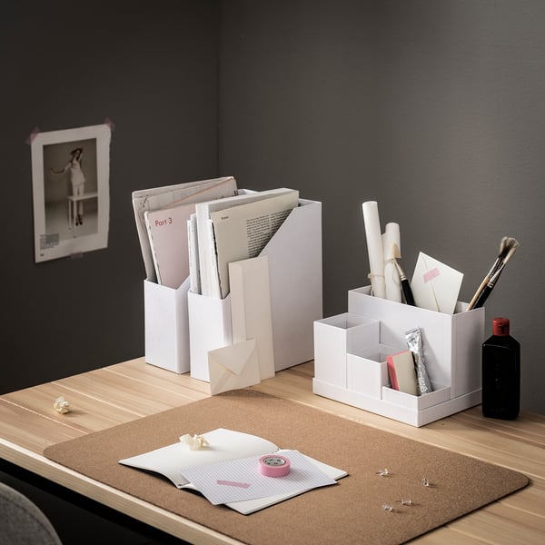 SUSIG desk pad, cork, 17 ¾x25 ½" - IKEA