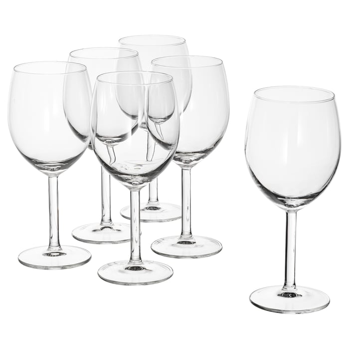 Svalka Wine Glass Clear Glass 10 Oz Ikea