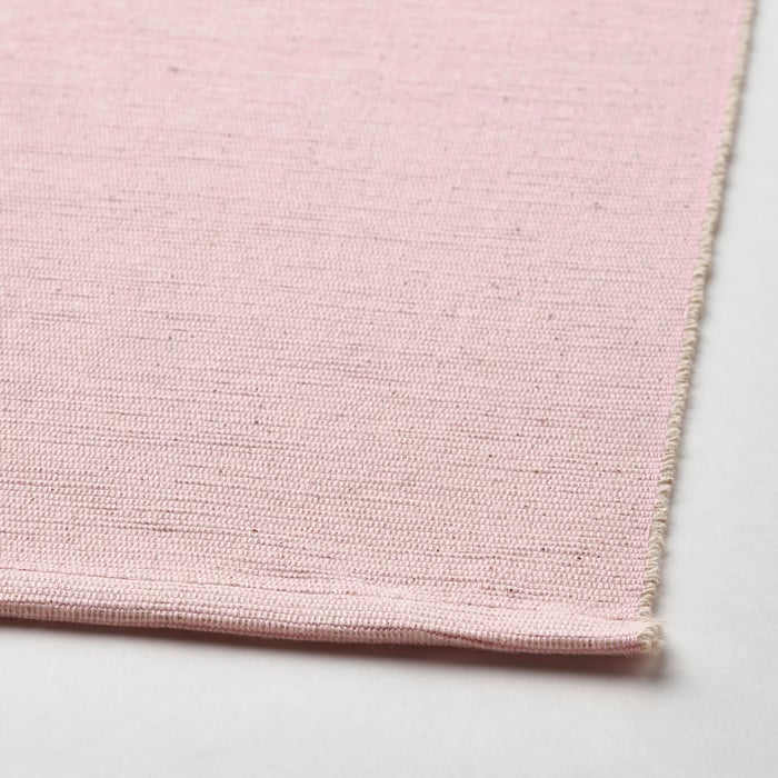 SVARTSENAP place mat, light pink, 14x18" - IKEA