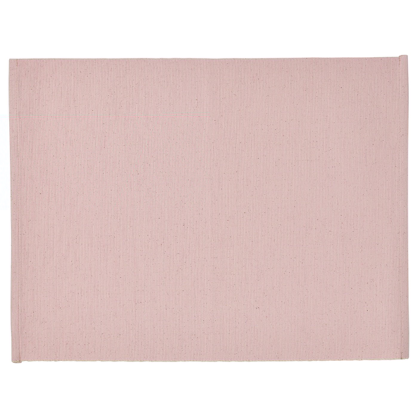 SVARTSENAP place mat, light pink, 14x18" - IKEA