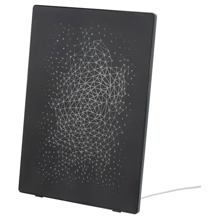 SYMFONISK picture frame w Sonos Wi-Fi speaker, black/smart - IKEA