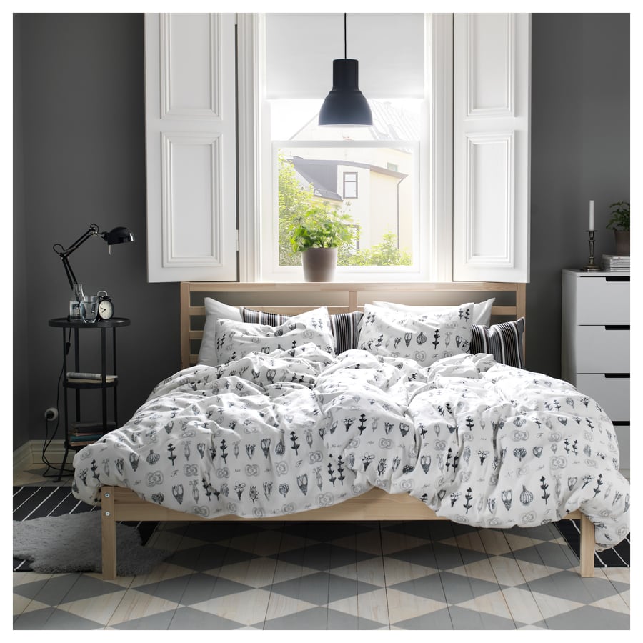 TARVA bed frame, pine, Queen - IKEA
