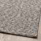 TIPHEDE rug, flatwoven, black/natural, 2'7"x4'11" - IKEA