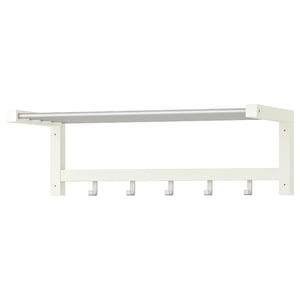 TJUSIG Hat rack, white, 31 1/8" - IKEA