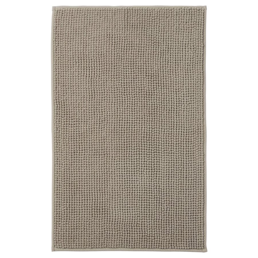 TOFTBO bath mat, beige, 20x31" - IKEA
