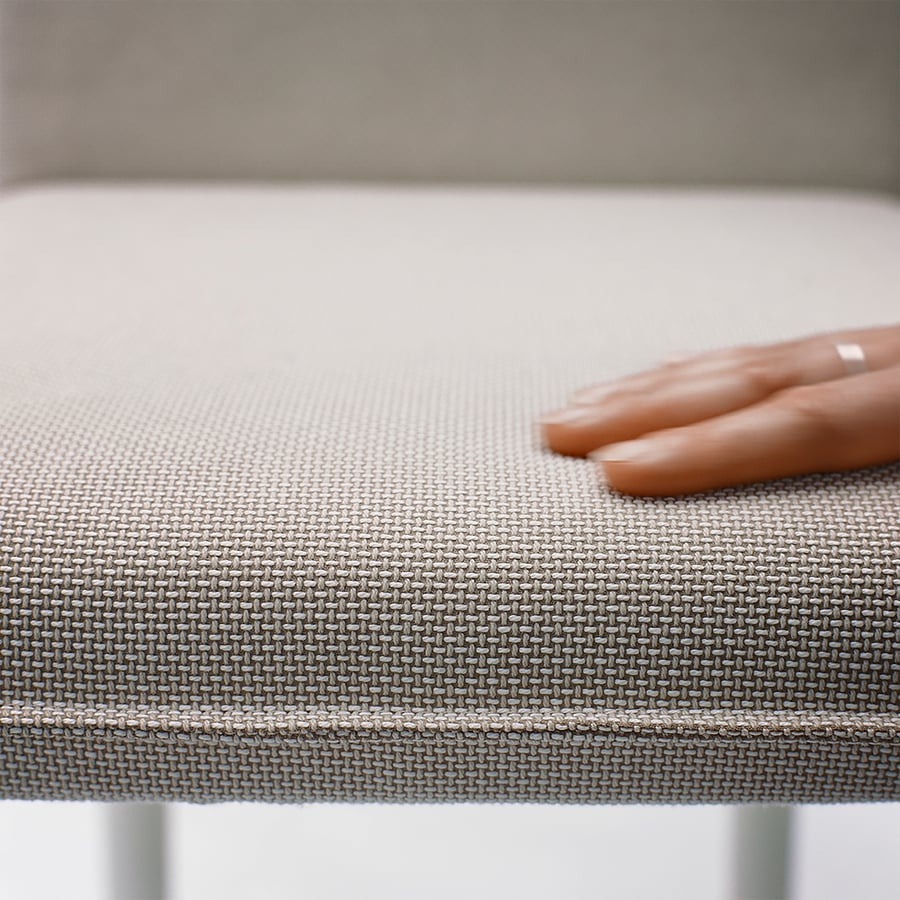 TONSTAD chair, Fridtuna light beige/off-white - IKEA