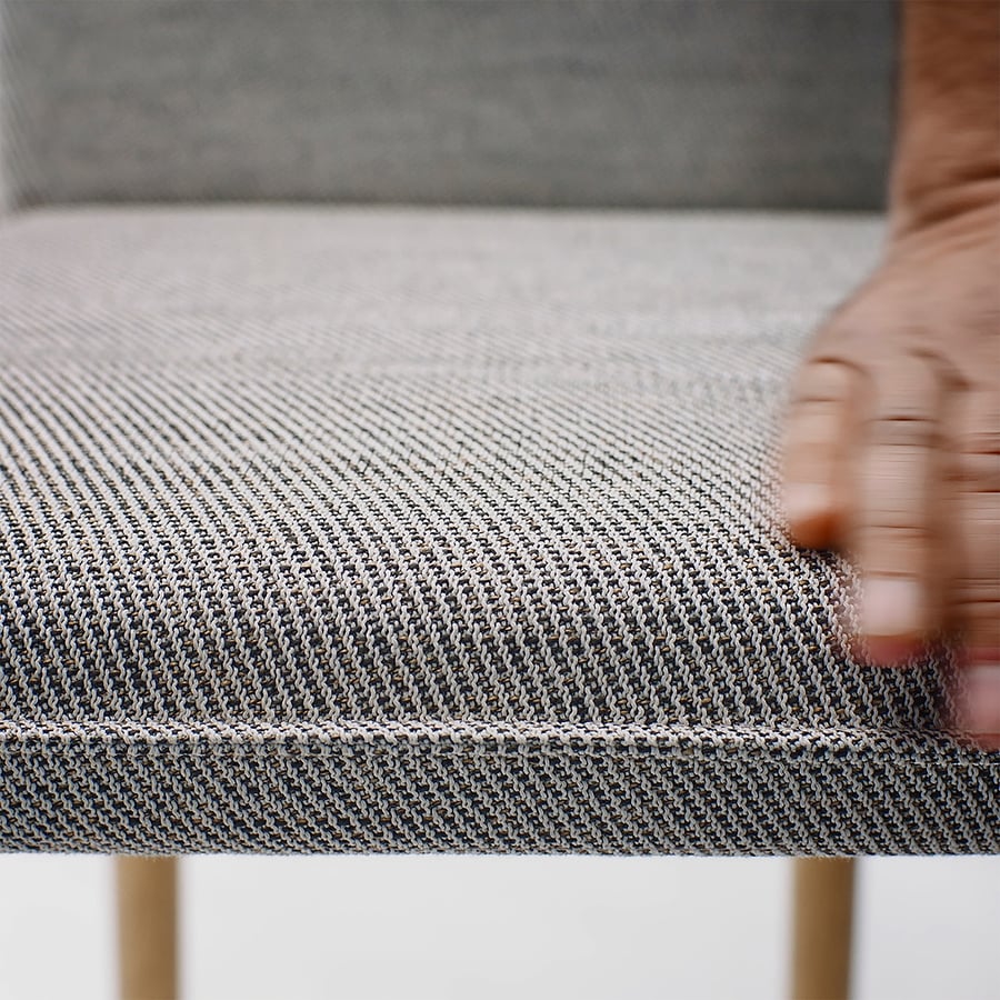 TONSTAD chair, Viarp beige/brown/oak effect - IKEA