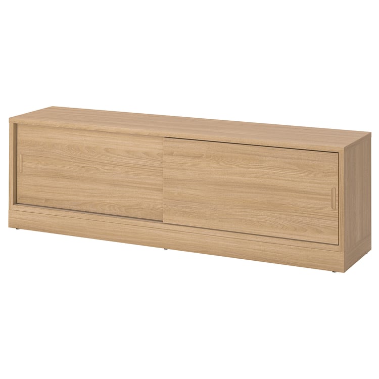 TONSTAD TV unit, oak veneer, 701/4x145/8x215/8" - IKEA