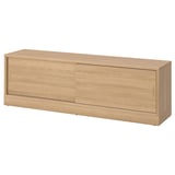 TONSTAD TV unit, oak veneer, 701/4x145/8x215/8" - IKEA