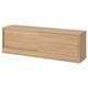TONSTAD TV unit, oak veneer, 701/4x145/8x215/8" - IKEA
