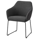 TOSSBERG Chair - metal black/Grann black - IKEA