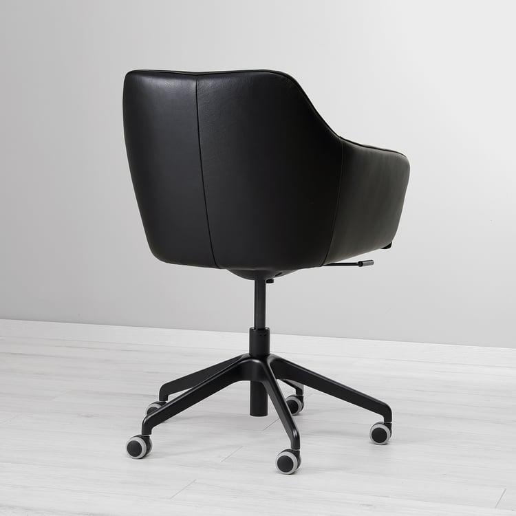 TOSSBERG / LÅNGFJÄLL conference chair, Grann black/black - IKEA