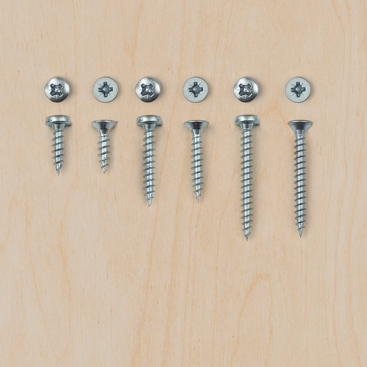 TRIXIG 200-piece wood screw set - IKEA