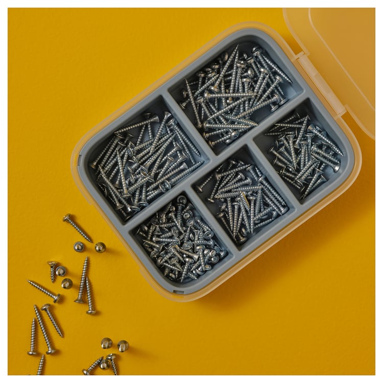 TRIXIG 200-piece wood screw set - IKEA