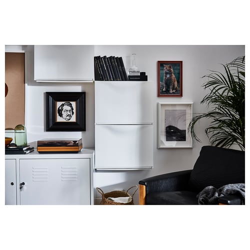TRONES Shoe/storage cabinet, white, 20 1/2x15 3/8" - IKEA