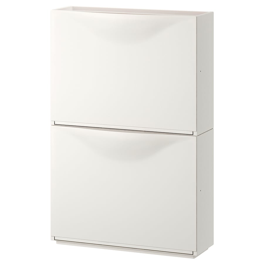 TRONES Shoe/storage cabinet, white, 20 1/2x15 3/8" - IKEA
