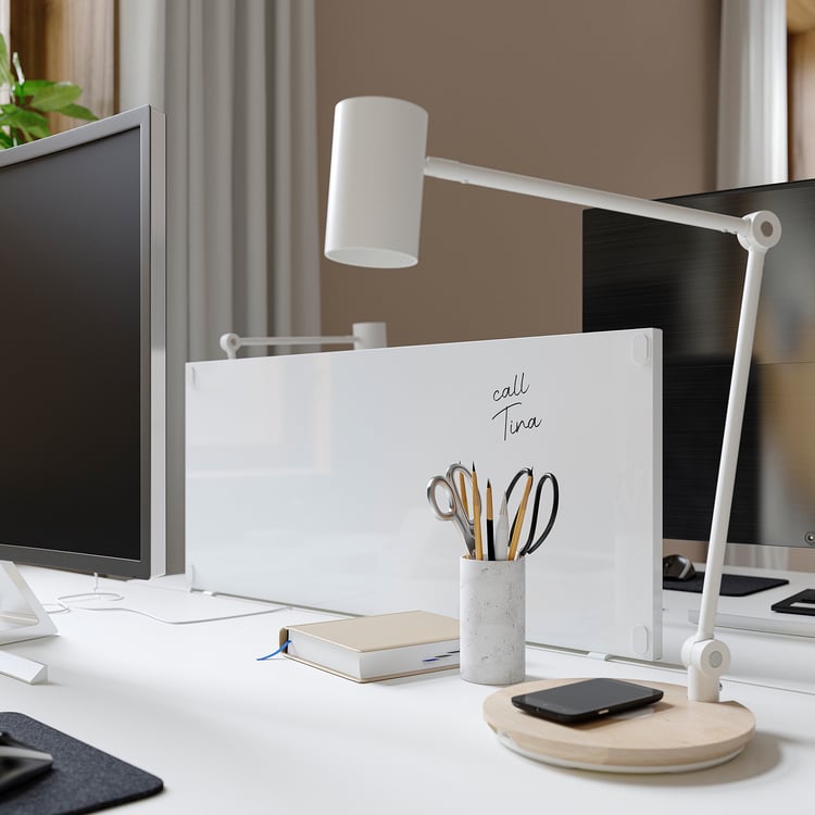 TROTTEN desk, white, 471/4x271/2" - IKEA