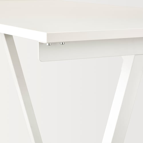 TROTTEN desk, white, 471/4x271/2" - IKEA