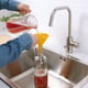 UPPFYLLD funnel, bright yellow, 4" - IKEA