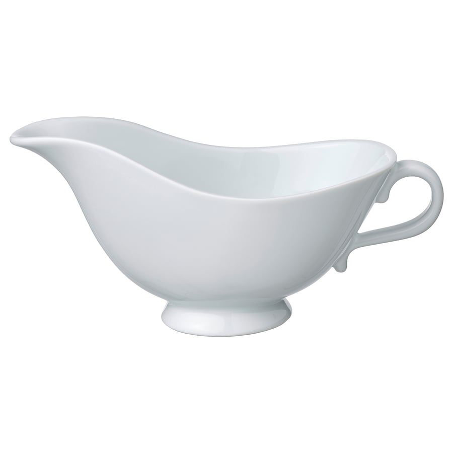 UPPLAGA gravy boat, white, 10 oz - IKEA