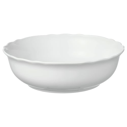 UPPLAGA serving bowl, white, 10" - IKEA
