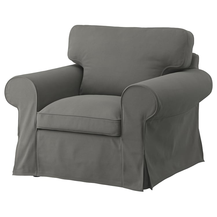 UPPLAND armchair, Hakebo dark gray - IKEA