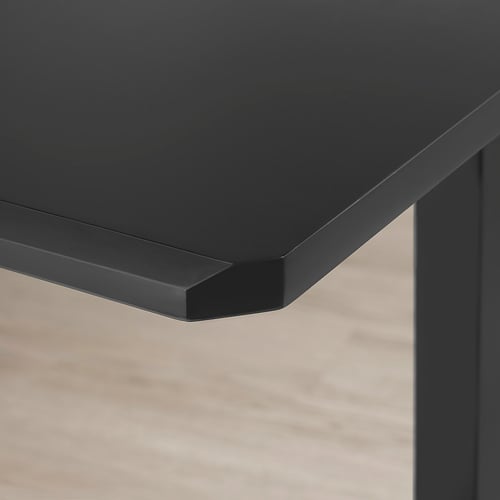 UPPSPEL gaming desk, black, 551/8x311/2" - IKEA