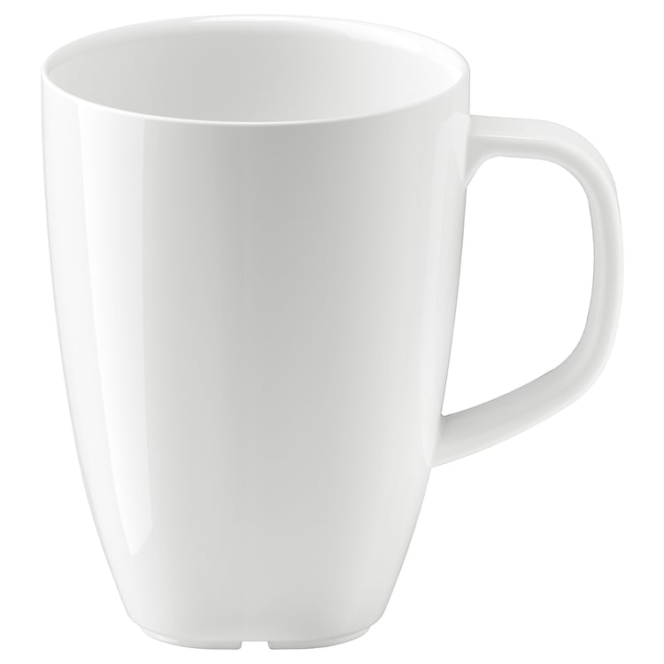 VÄRDERA mug, white, 10 oz - IKEA