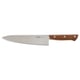 VARDAGEN chef's knife, stainless steel/walnut, 8" - IKEA