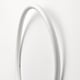 VARMBLIXT LED wall lamp, white metal/circle - IKEA