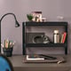 VATTENKAR desktop shelf, black, 19 ¼x6" - IKEA