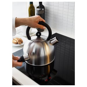 UPPHETTA French press coffee maker, glass, stainless steel, Height: 7 ...