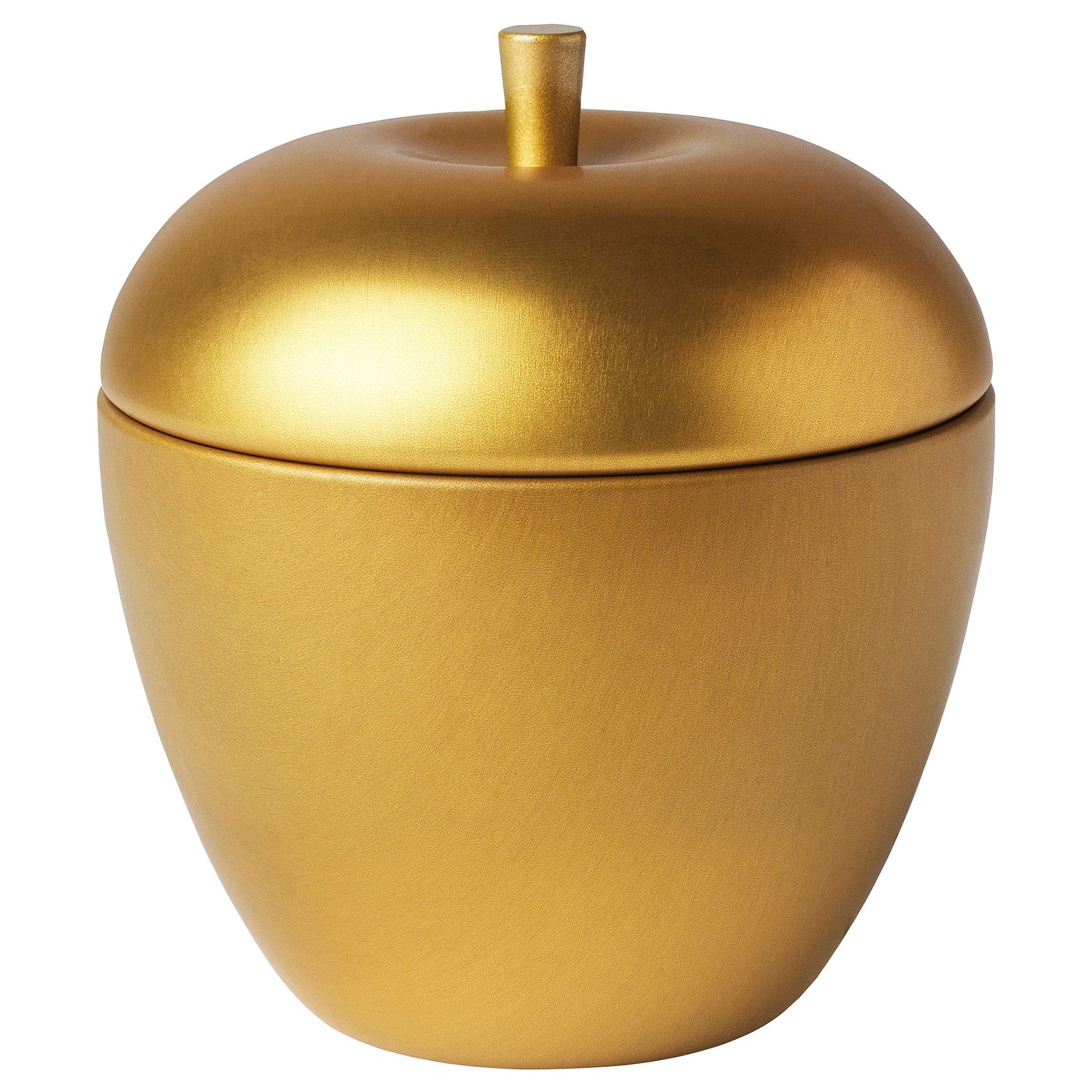 VINTERFINT scented candle in metal cup, apple-shaped/Apple and cinnamon ...
