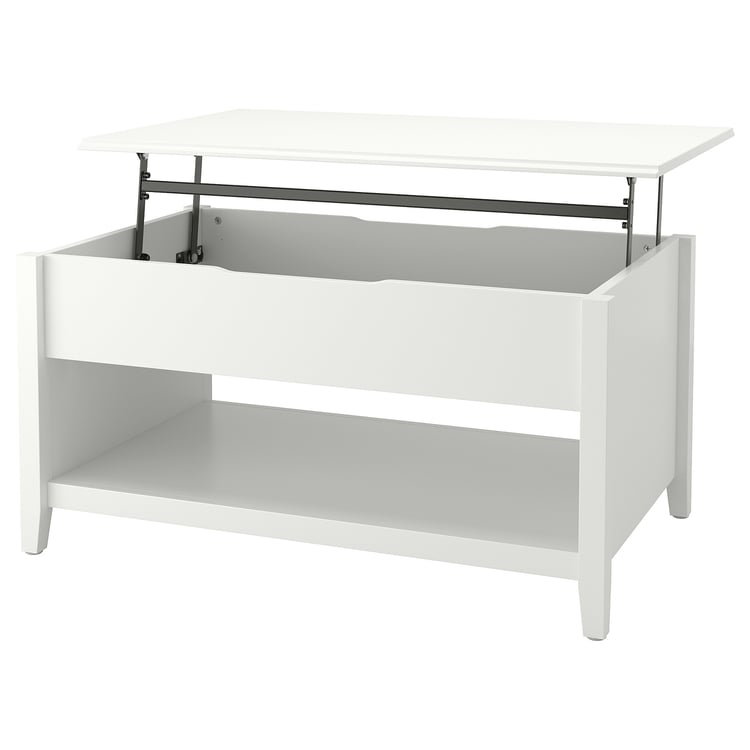 VITTERYD adjustable coffee table, white, 381/4" - IKEA