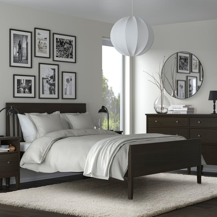 VOLLERSLEV rug, high pile, white, 6'7"x9'10" - IKEA