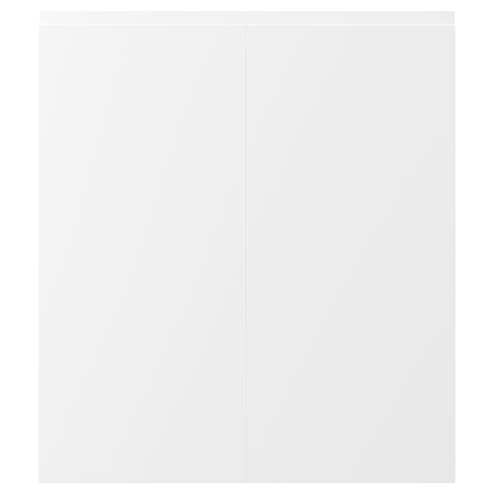 Smooth White Kitchen Cabinets – VOXTORP Series - IKEA