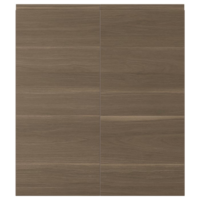 VOXTORP walnut effect fronts - IKEA
