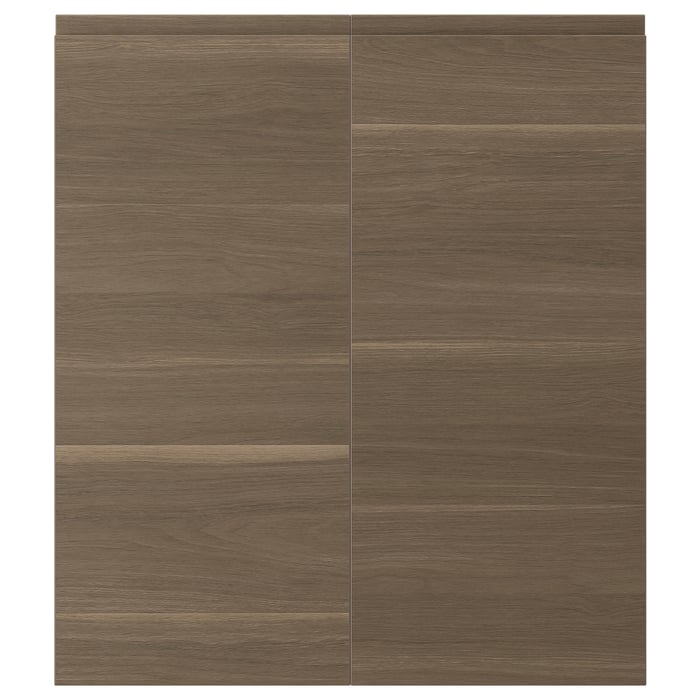 VOXTORP walnut effect fronts - IKEA
