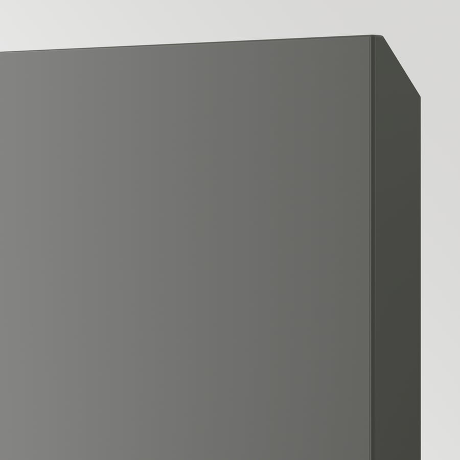 VOXTORP Door, dark gray, 15x60" - IKEA