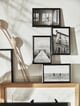 YLLEVAD Collage frame for 4 photos, black - IKEA