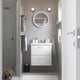 ENHET mueble para baño+cajones, blanco, 24x185/8x24" - IKEA