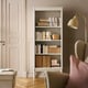 FÄRJKARL librero, color hueso, 301/2x151/8x737/8" - IKEA