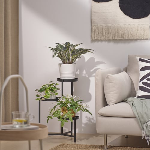 FEJKA planta artificial en maceta, interior/exterior/hoya kerrii colgante, 3 ½" - IKEA