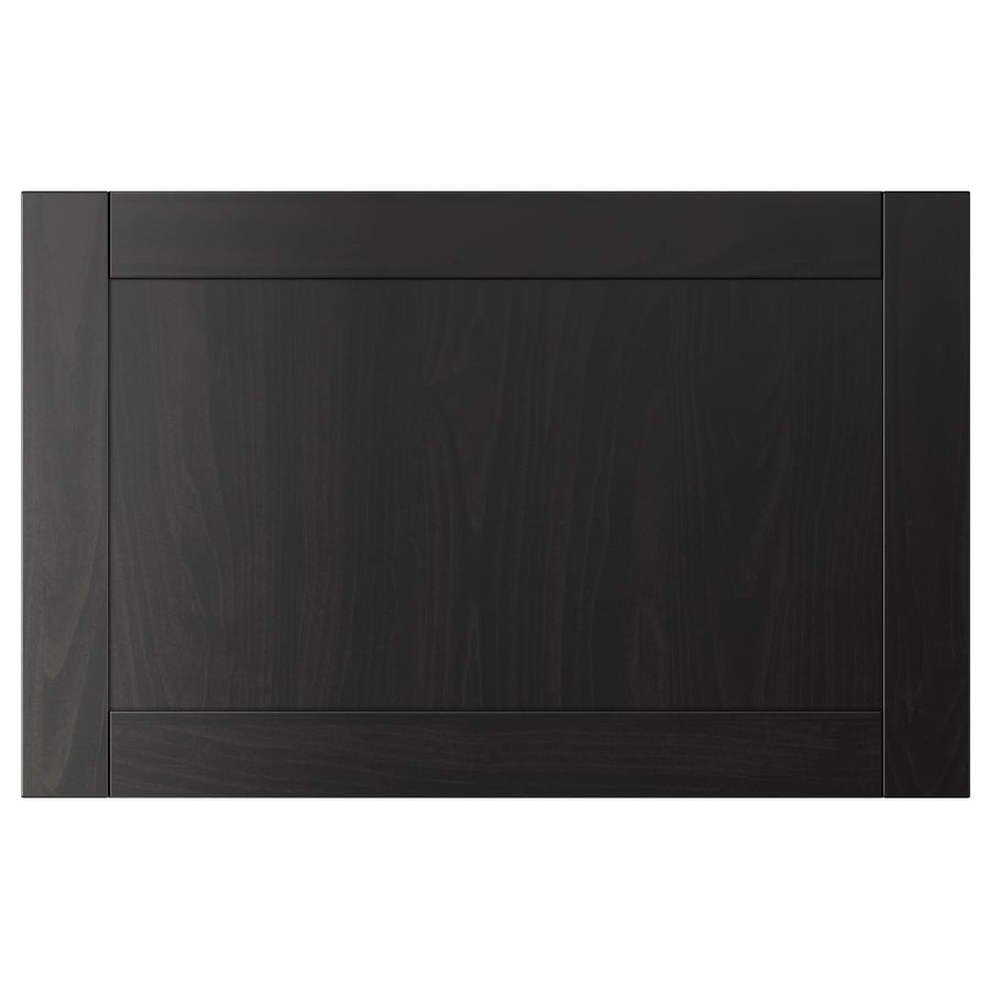 HANVIKEN puerta/frente de cajón, negro-marrón, 231/2x15" - IKEA